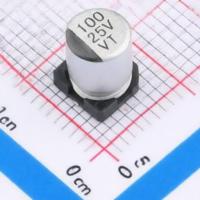 China VT Vertical Technology VT1E101M-CRE77 capacitor meeting RoHS standards for environmental compliance for sale