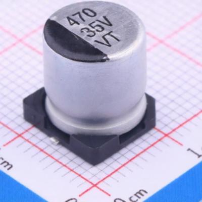 China VT Vertical Technology VT1V471M-CRG10 Capacitors Chip Type Suitable for Wide Temperature Applications for sale