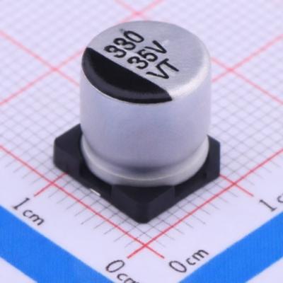 China Wide temperature chip capacitors VT Vertical Technology VT1V331M-CRG10 rated voltage 4 to 100 volts for sale