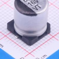 China Long Life Electronic Capacitor VT Vertical Technology VT1C681M CRG10 Designed for Wide Temperature Range for sale