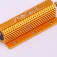 China Gold Aluminum Shell Resistor VO RX24 100W 200Ω±5% Suitable for High Power and Wide Temperature Range for sale