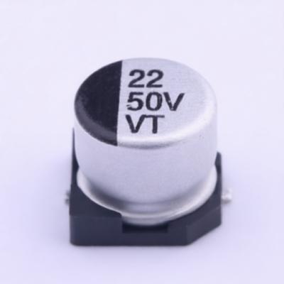 China Durable capacitors VT Vertical Technology VT1H220M-CRE54 with wide voltage range and RoHS compliance for sale