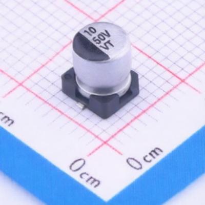 China VT Vertical Technology VT1H100M-CRD54 Capacitors Featuring Wide Temperature Range and Long Load Life for sale
