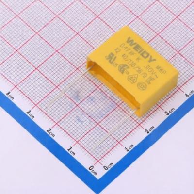 China X2 Class Suppression Capacitor Metallized Polypropylene Film Flame Retardant Case WEIDY W42Q3474KP8L00A0W0 Certified for sale