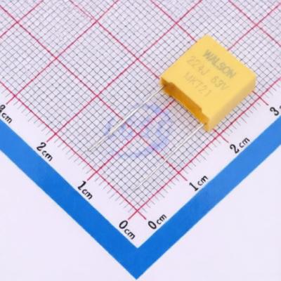 China Metallized Polyester Film Capacitor Model WALSON C241J22448P40001 for High Frequency Pulse Circuits for sale