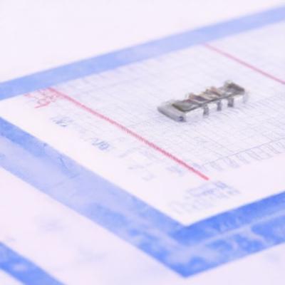 China chip resistor array Walsin WA06X1000FTL with tin alloy termination and laser trimmed resistive paste for sale