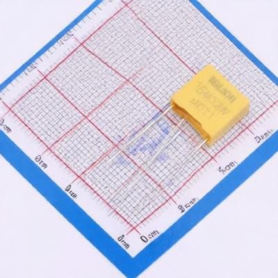 China metallized polyester film capacitor C242T15448P40001 suitable for high frequency and pulse circuits for sale