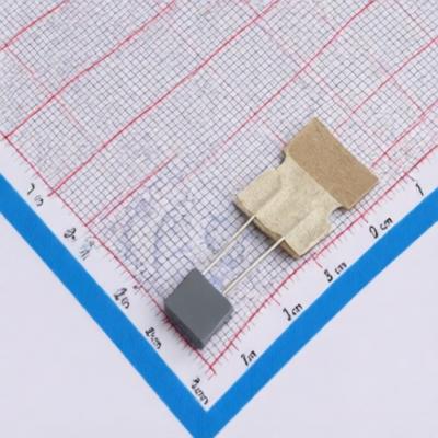 China Metallized polyester film capacitor WEIDY W242A333JD2TAAA4JA with compact box type design and flame retardant plastic case for sale