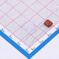 China Metallized Polyester Film Capacitor W222A181KD5L00A00A Rated 100 Volt with Flame Retardant Epoxy Resin for sale