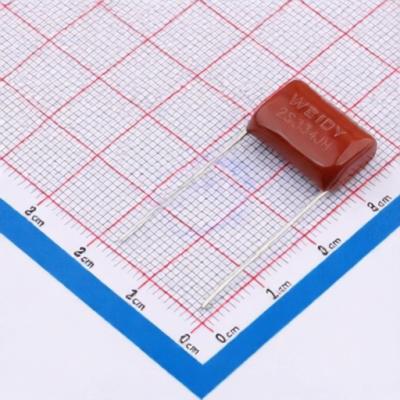 China Metallized polypropylene film capacitor model CBB21S 450V 0.33uF with flame retardant epoxy resin WEIDY W372S334JM8L00A0FC for sale