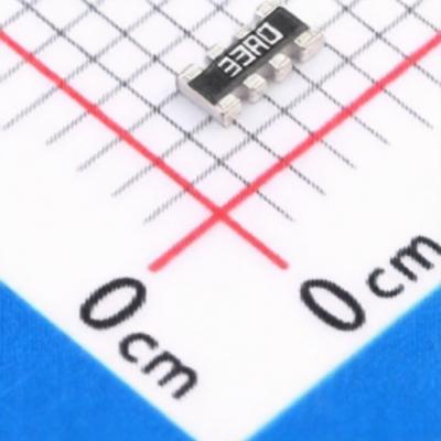 China Thick film ceramic chip resistor array YAGEO YC164-FR-0733RL RoHS compliant surface mount component for sale