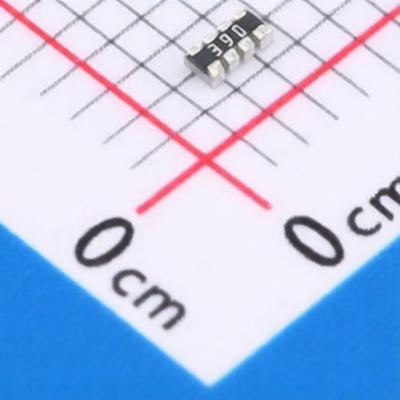 China YAGEO AF124 JR 0739RL chip resistor array with ceramic body and embedded noble metal resistive element for sale