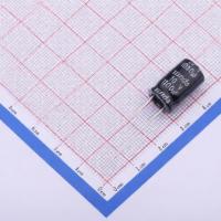 China 16 volts 680 microfarads aluminum electrolytic capacitor Xunda TM1081AMF162RB with single lead wire output for sale