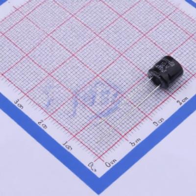 China compact aluminum electrolytic capacitor Xunda SM4771AME072RB with 6.3 to 50 volts working voltage range for sale