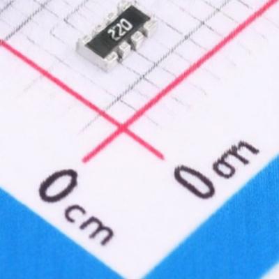 China Thick film chip resistor arrays YAGEO YC164-JR-0722RL with matte tin on Ni barrier lead free terminations for sale