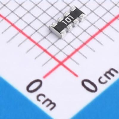 China Automotive Grade Chip Resistor Array YAGEO AF164-JR-07100RL RoHS Compliant Sulfur Resistant for sale