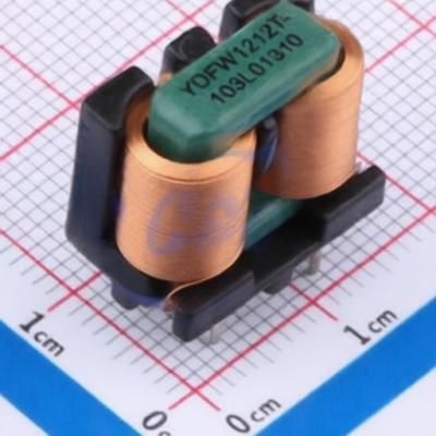 China Electronic Noise Filter Component YJYCOIN YDFW1212T-103L01310 Common Mode Choke with 10mH Inductance for sale