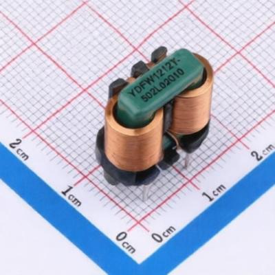 China Common Mode Choke YJYCOIN YDFW1212T-502L02010 with 32 Turns Ratio and Superior EMC Noise Suppression for sale