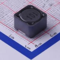 China High Current SMD Power Inductors Featuring Ferrite Core and Large Terminal Surfaces YJYCOIN YPRH1207-101M for sale