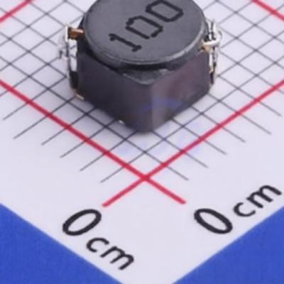 China Compact Bobbin Ferrite Core SMD Power Inductors YJYCOIN YPRH4D28-100M Series for High Frequency Power Applications for sale