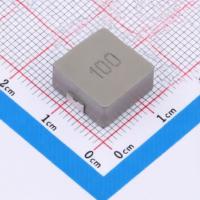 China High current inductor ZE ZEMS1265-100M with low loss alloy powder construction and RoHS Halogen Free certification for sale