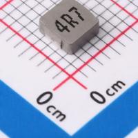 China Iron Powder SMD Inductor ZE HMS0420-4R7M Featuring Enameled Wire Electrode and Ink for Circuit Boards for sale