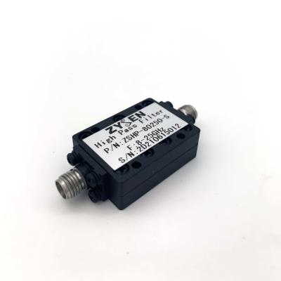 China 8 to 25GHz Microwave High Pass Filter 10W Suspended Substrate Stripline Filter for sale