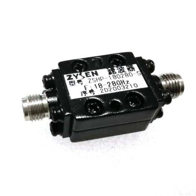 China 50ohm Microwave 18GHz to 28GHz High Pass Filter 15W High Pass Filter for sale
