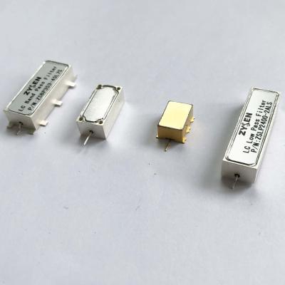 China 0.5MHz 0.5W RF Microwave Filter Pin Connector LC Bandpass Filter for sale