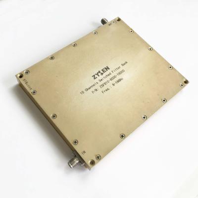 China 18GHz 18000MHz RF Microwave Filter 10 Channels Switch Filter Bank for sale