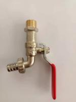 China Wall Mounted 1/2 3/4 Faucet Made in China Antiquated Zinc Alloy Forge Bibcock for Bathroom Garden for sale