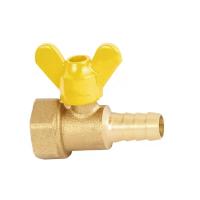 China Factory Supply low price Brass gas butterfly valve for sale