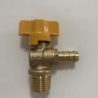 China chrome plating golden supplier gas angle valve for sale