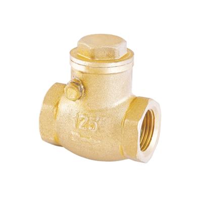 China Brass Swing Check Valve with Female Thread for sale