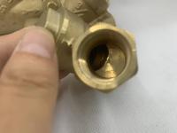 China Nickel-plated brass high pressure durable tube mexico type Y strainer drain globe valve for water for sale