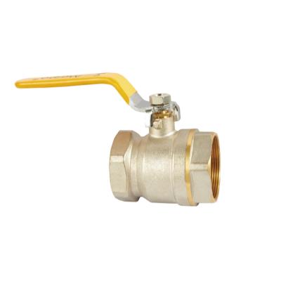 China Brass Threaded  Lockable union ball valve hose connector valve 1/2 for sale