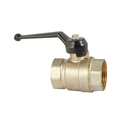 China 1/2'' Female Brass Ball water Valve With Nickel Plated for sale