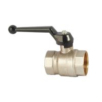 China OEM  1/2   zinc brass ball valve with steel handle for sale