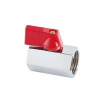 China 90 degree 1/2  thread house mini ball valve yuhuan qishang valve for sale