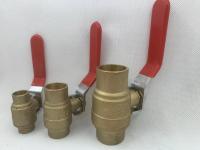 China Mexico hot sale 1/2 Inch gas Female Threaded Forged Brass full welded ball valve for sale