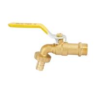 China Chromed plated Washing machine brass water bibcock for sale