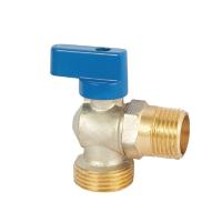 China manual stock  1/2 brass water angle valve for sale