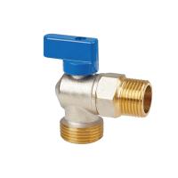 China manual stock  1/2 brass water angle valve for sale
