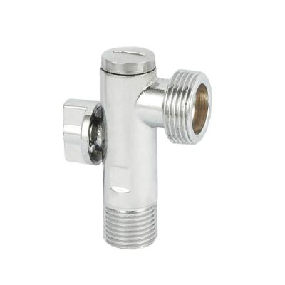 China OEM commercial price quick open 90 degree angle chrome stop cock for sale