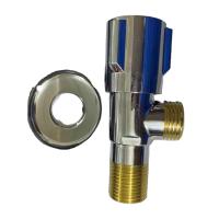 China Poland Good quality 1/2 inch chromed toilet water stop commercial sink faucet for sale