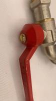 China Factory supply 1/2 nickel plated with steel handle garden brass bibcock water tap faucet for sale