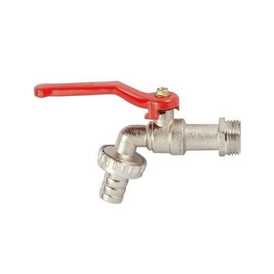 China 1/2 3/4 inch garden mixer taps zinc bibcock with plastic handle for sale