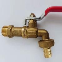 China 120gram 1/2 brass lockable bibcock tap for sale