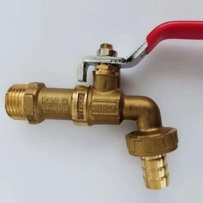 China 120gram 1/2 brass lockable bibcock tap for sale