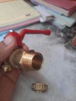China adjustable globe safety bathroom brass quick opening valve for sale